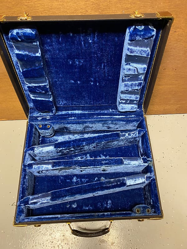 Vincent Bach Multi-Trumpet Hard Case Black with Leather Trim | Reverb