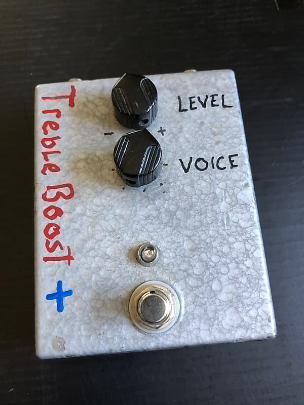 Prout Treble boost Silver custom rangemaster | Reverb