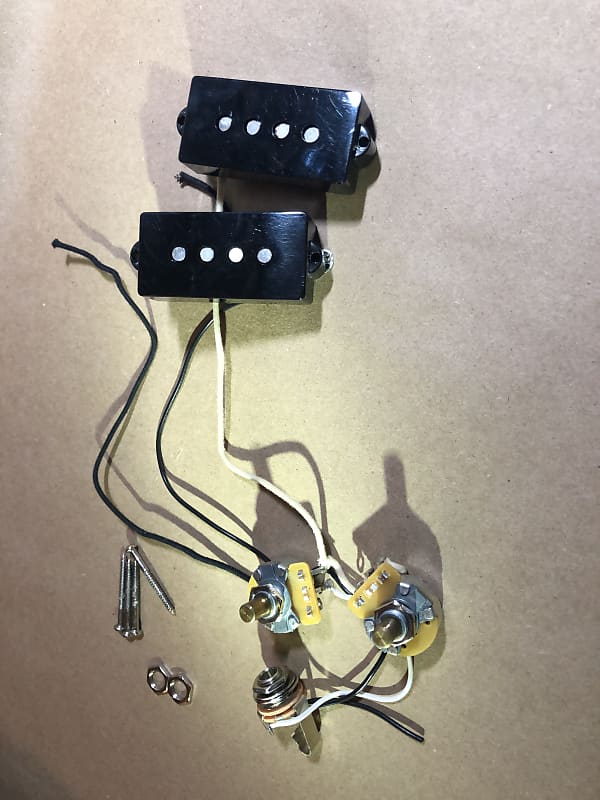 Fender CS60’s Precision Bass Pickups 2016 Black | Reverb