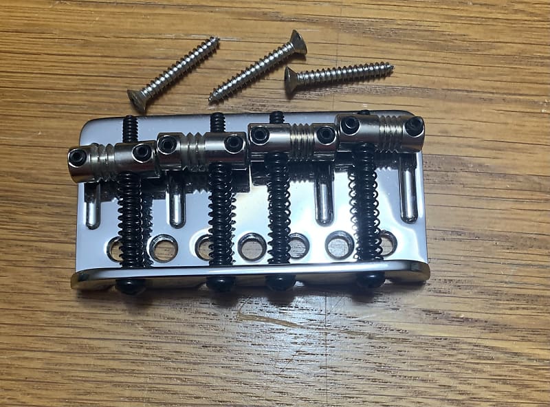 Fender Japanese 51 reissue bass bridge 1992 Silver | Reverb