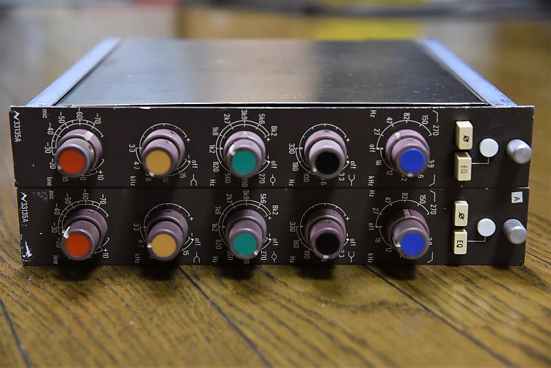 Vintage Neve 33135A Mic Preamp EQ from BBC studio’s console | Reverb