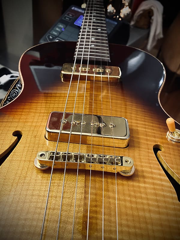 B&G guitars Little sister crossroad no cutaway P90 | Reverb Australia