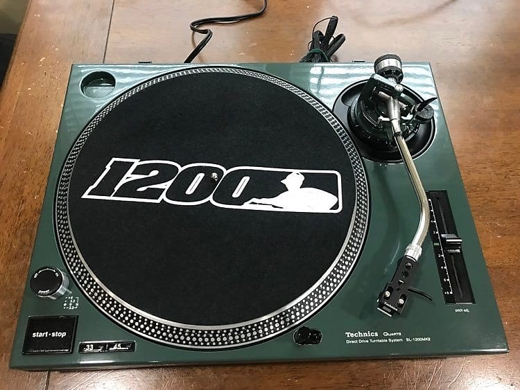 Technics 1200 Mk2 (Military Green) | Reverb
