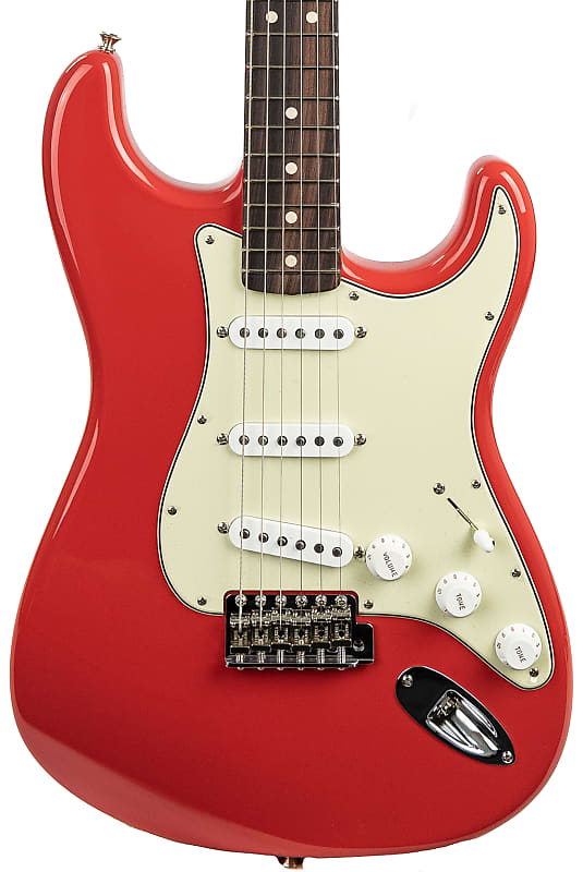 Fender Custom Shop 63 Stratocaster - Fiesta Red NOS | Reverb
