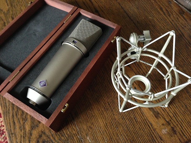 NEUMANN U87, U87 Ai, MICROPHONE WITH SHOCKMOUNT - MINT!! | Reverb