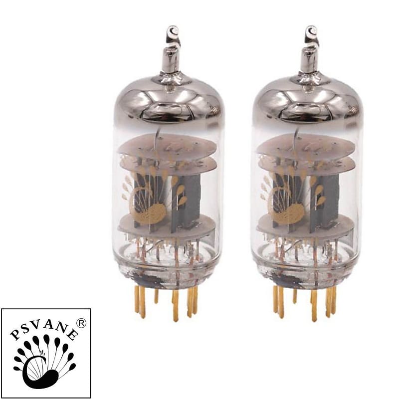 New Gain Matched Pair (2) Psvane 12AU7-T MKII ECC82 Vacuum | Reverb