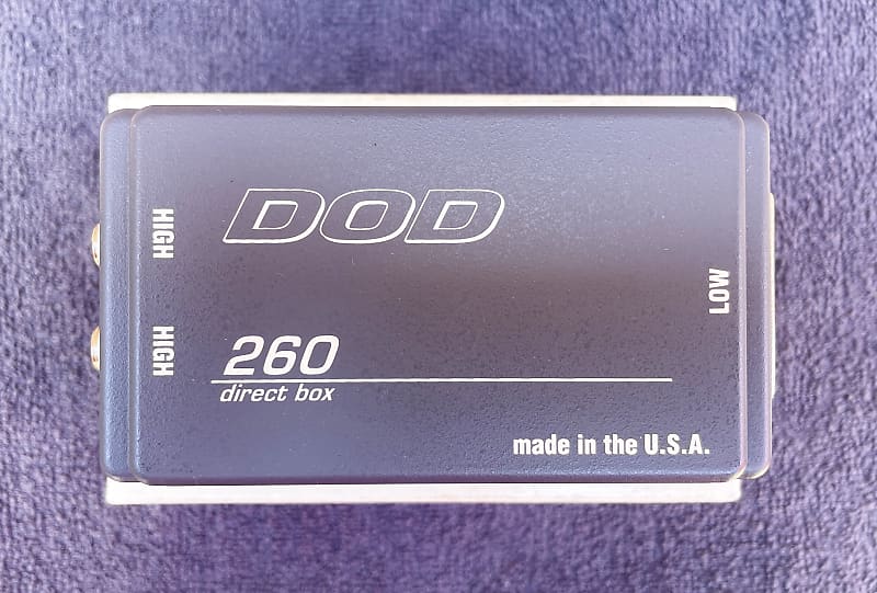 DOD 260 Direct Box | Reverb