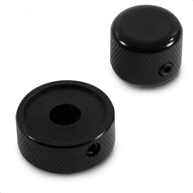 Metric Stacked/Concentric Metal Dome Knob Set for Guitar & | Reverb