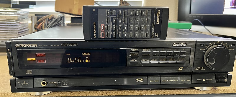 Pioneer CLD-3030 Laserdisc CD CDV Player with Remote; Tested | Reverb