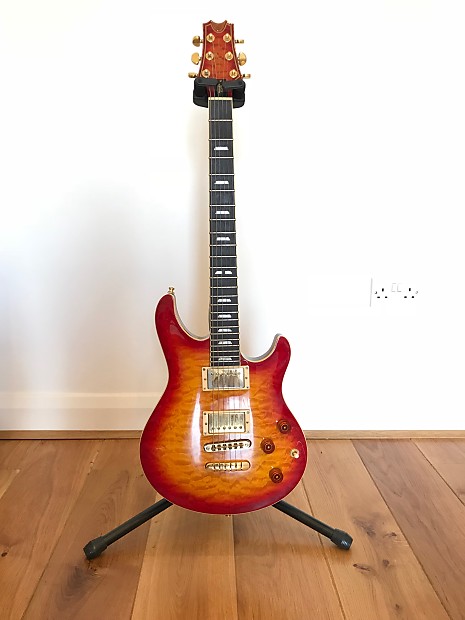 Peavy EXP Signature Series Cherry Burst Quilt Top | Reverb