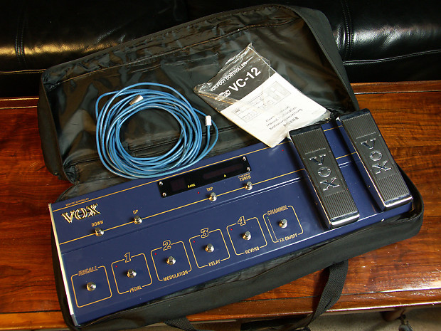 Vox VC-12 Foot Controller | For AD60VTX AD120VTX & More | Reverb