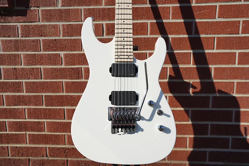ESP Japan Custom Shop M-II Snow White 6-String Electric | Reverb