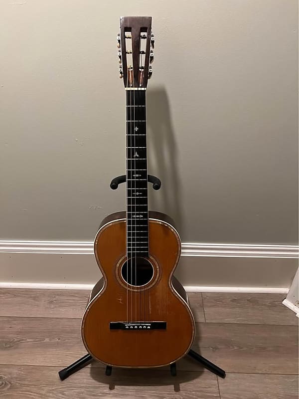 Early 1900's Carl Fischer Parlor Guitar | Reverb