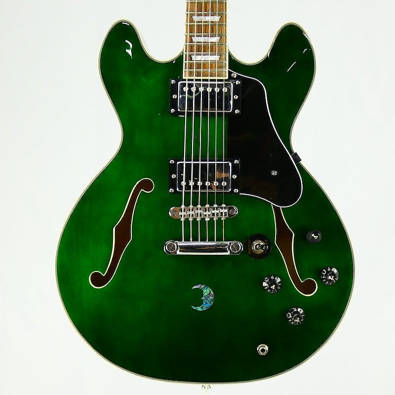 Used FIREFLY JSN SEMI HOLLOW Electric Guitars Green | Reverb