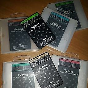 Roland N.7 ROLAND MUSIC STYLE CARD ( ARRANGER E80 E70 E68 E60 | Reverb
