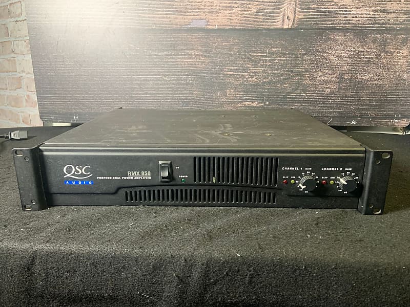 QSC RMX 850 Power Amplifier (Orlando, FL Colonial) | Reverb