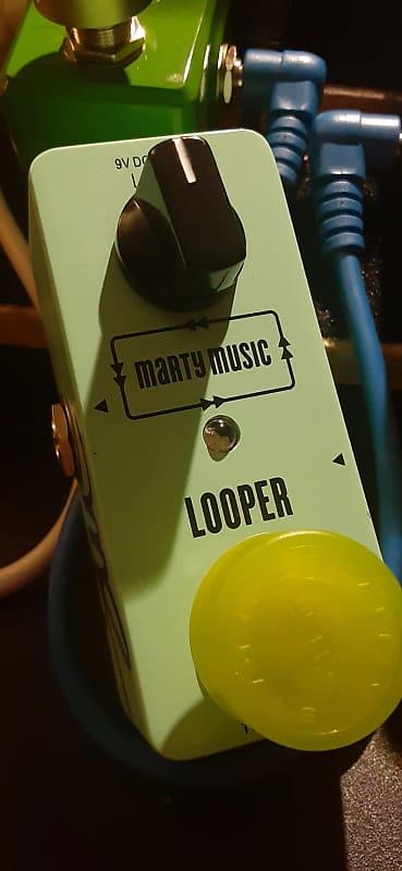 Marty Music Looper Signed By Marty Schwartz 2022 Green With | Reverb