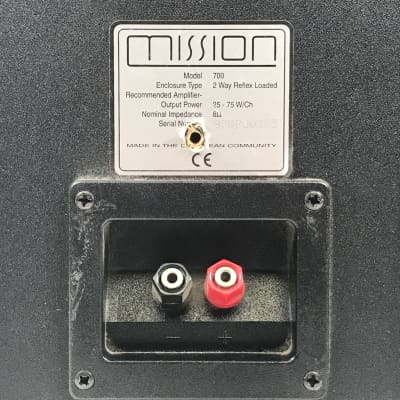 Mission 700 Speakers High Definition 2 Way Reflex System HiFi | Reverb