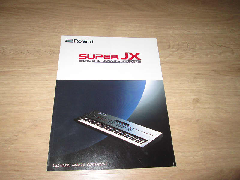 Roland JX-10 Original Synthesizer Brochure - Vintage | Reverb