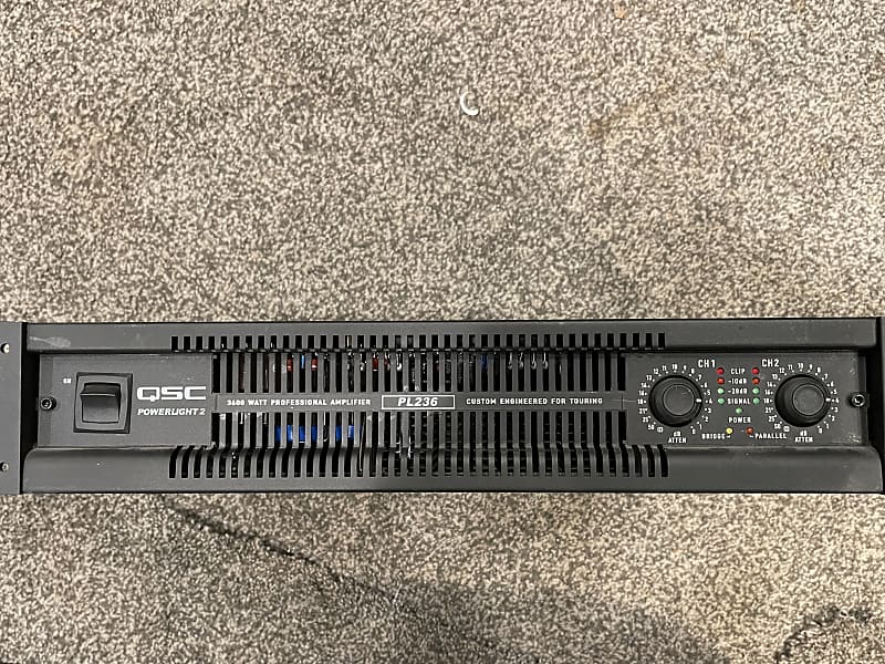 QSC PL236 Amplifier | Reverb