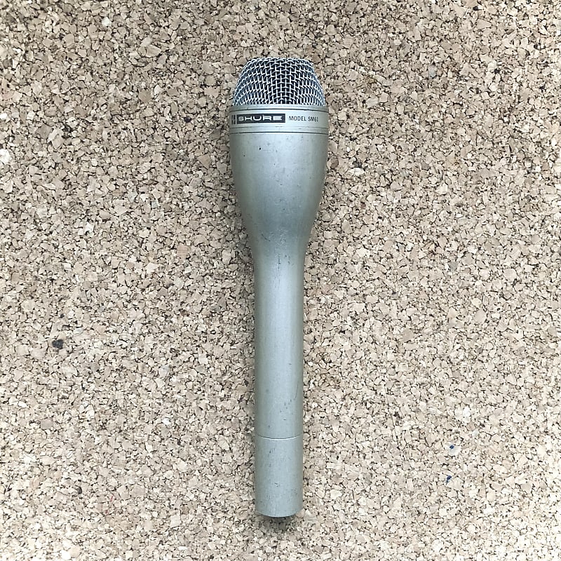 Shure - SM61 - Dynamic Omnidirectional Microphone - 80s - | Reverb