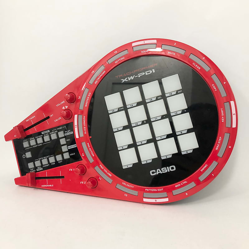 Casio XW-PD1 Trackformer Groove Center Workstation Groovebox | Reverb