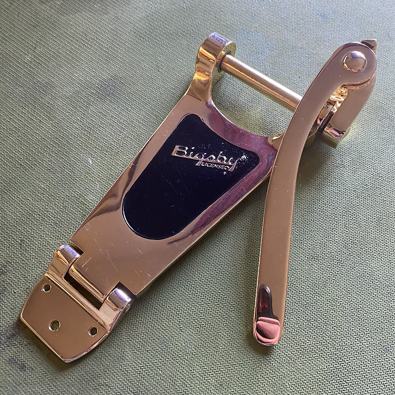 Bigsby B60 G Lightning Series Vibrato Tailpiece - Gold | Reverb