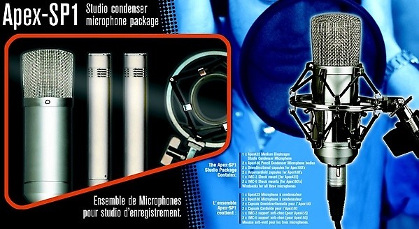 Apex SP1 Studio Mic Package | Reverb