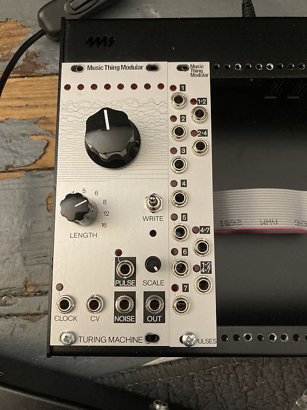 Music Thing Modular Turing Machine + Pulses Expander | Reverb
