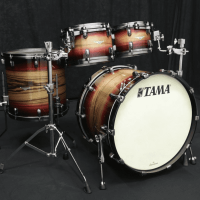 Tama Starclassic Maple Ruby Pacific Walnut Burst | Reverb