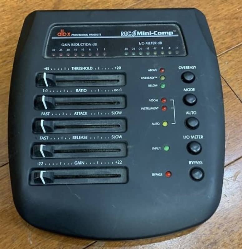 DBX MC6 Mini Comp 2000 Black | Reverb