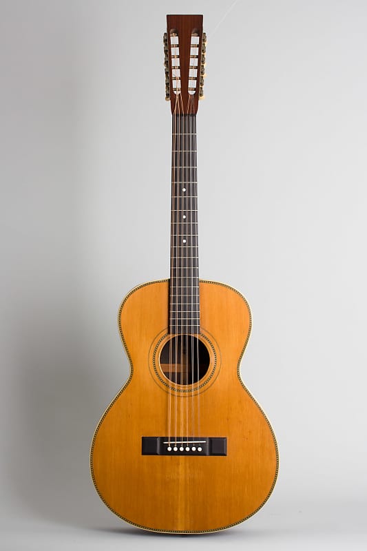 Weymann 12 String Flat Top Acoustic Guitar (1908), ser. | Reverb
