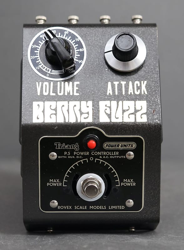 The Berry Fuzz BC183L Black | Reverb