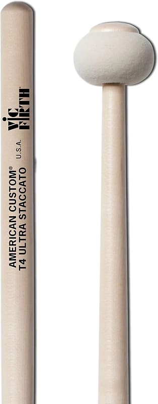 Vic Firth T4 - American Custom Mallets Ultra Staccato Timpani | Reverb