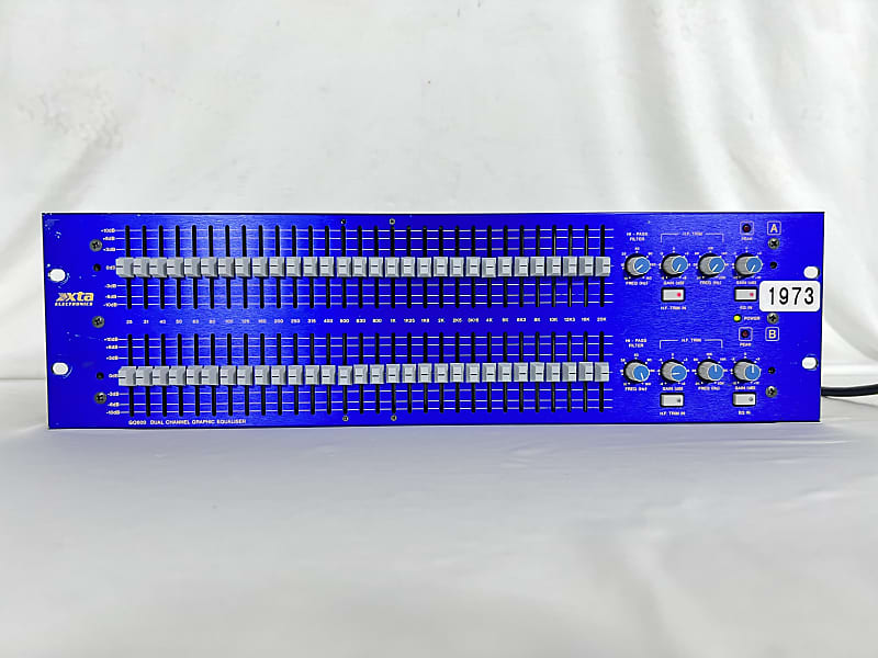 XTA GQ-600 2 x 31- Band Graphic Equalizer #1973 (One) | Reverb