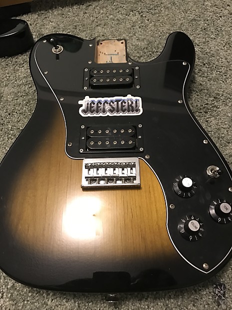 Squire HSH Telecaster Body Sunburst | Reverb