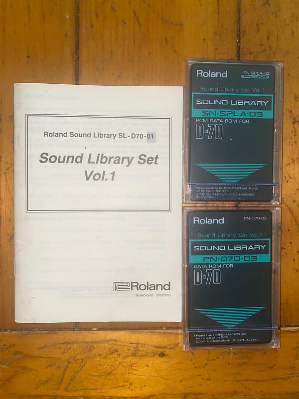 Roland Sound Library Vol. 1 1990s | Reverb