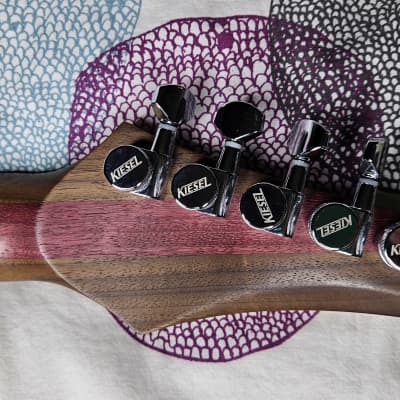 Kiesel Neck-Through Aries 2021 - Metallic Silver Flake/Trans | Reverb