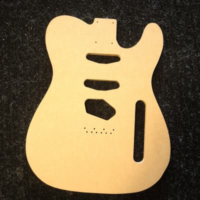 Telecaster Body Guitar Router Templates w/Neck Humbucker PAF | Reverb