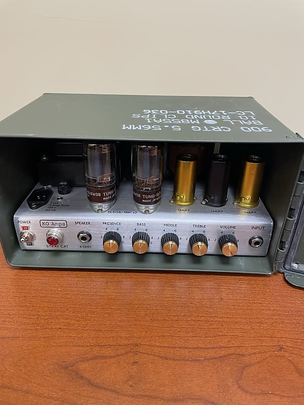 KO Amps Stray Cat 6G6-B Blonde Bassman Clone - NOS Tung Sols | Reverb