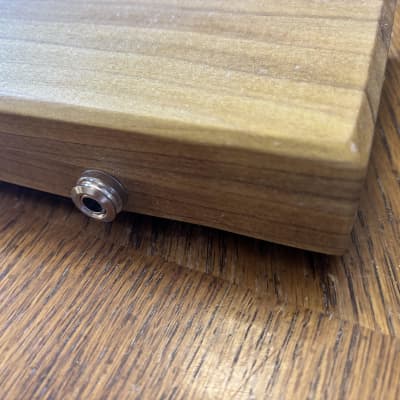 Electric Hardwood Stomp Box / Board | Reverb