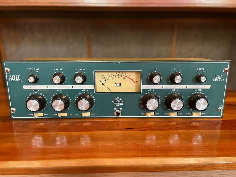 Altec 1592a 5 Channel Mixer | Reverb