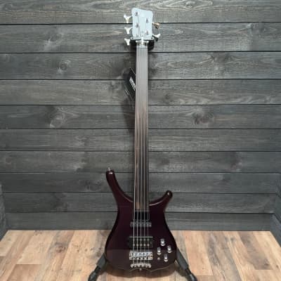 Warwick RockBass Infinity 5 String Fretless Black Electric | Reverb