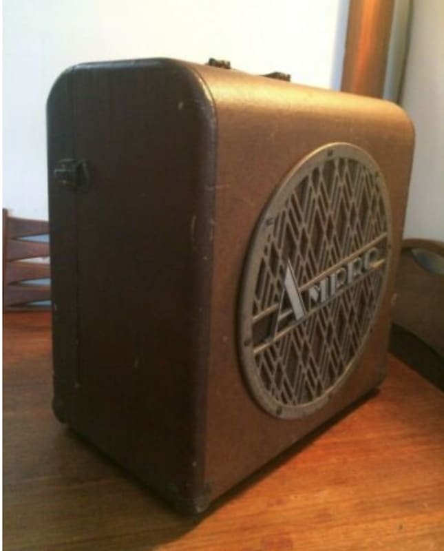 Vintage 1940-50s Tube Guitar Amp Project AMPRO 12" | Reverb Canada
