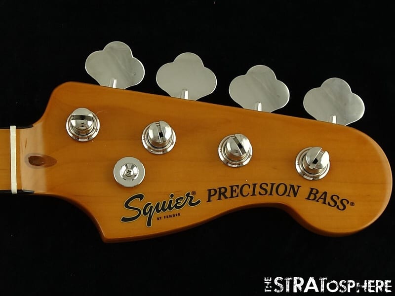 Fender Squier Classic Vibe 70s Precision P Bass NECK & TUNERS | Reverb