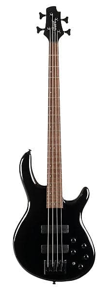 Cort C4 Deluxe Artisan Series 4-String Electric Bass, Black | Reverb