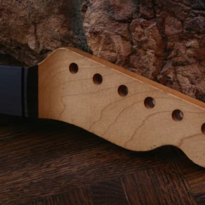 Aged Allparts Tele Neck Nitro Relic Rolled Fingerboard Edges | Reverb