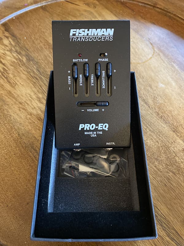 Fishman PRO-EQ 4-Band EQ 2000s - Black | Reverb