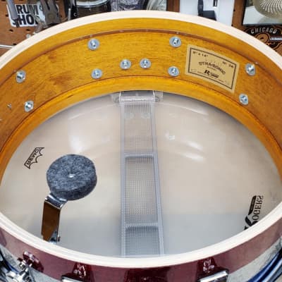 Rogers Dynasonic 5”x14” Snare Drum Limited Edition - RWB | Reverb