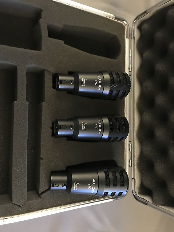 3 Audix F10 Fusion Series Dynamic Instrument Microphone | Reverb UK